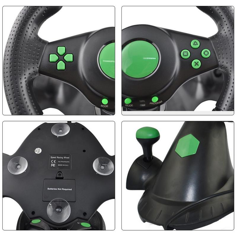 Racing Simulator Cockpit Steering Wheel Set– Zincera