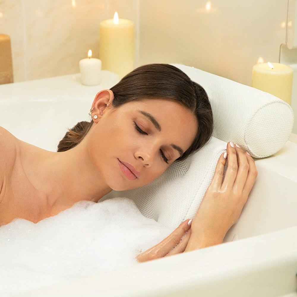 Premium Spa Bathtub Cushion Neck Pillow– Zincera