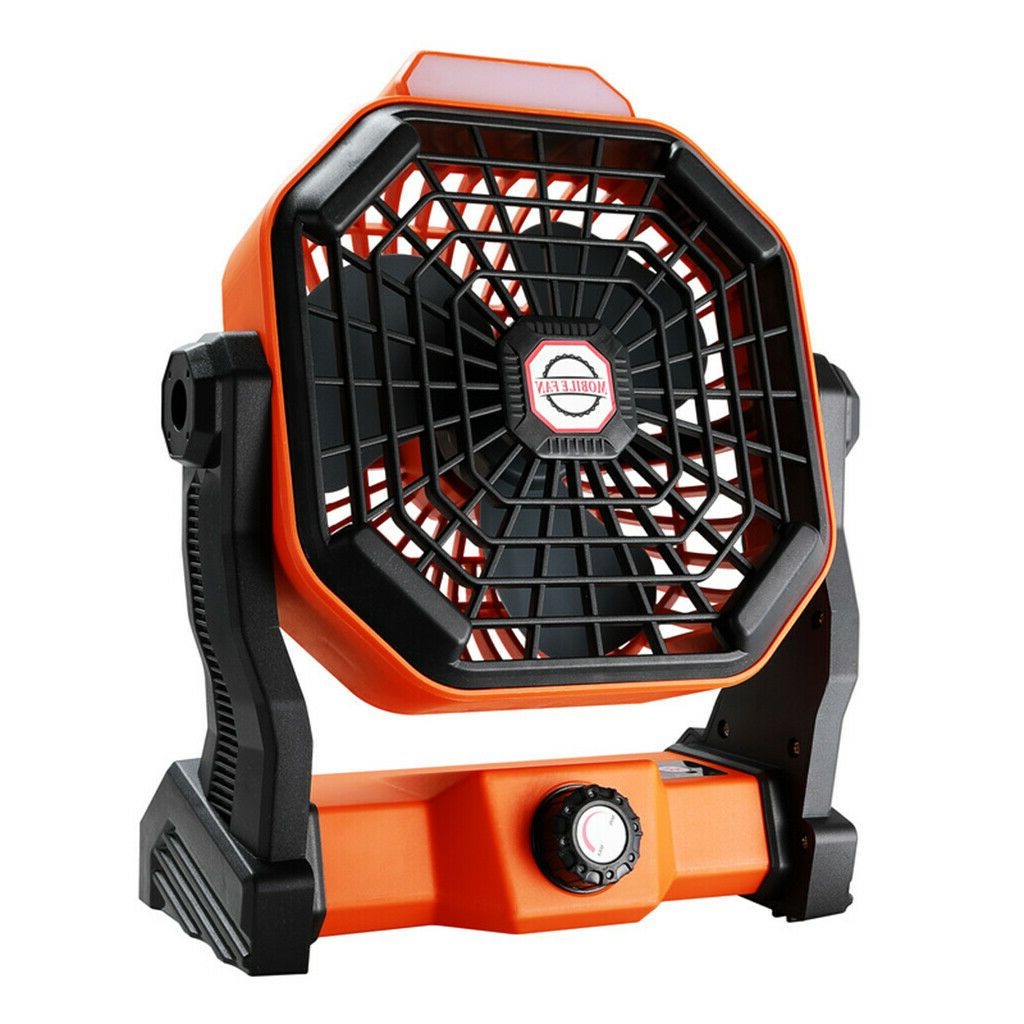 Portable Solar Powered Rechargeable Camping Tent Fan– Zincera